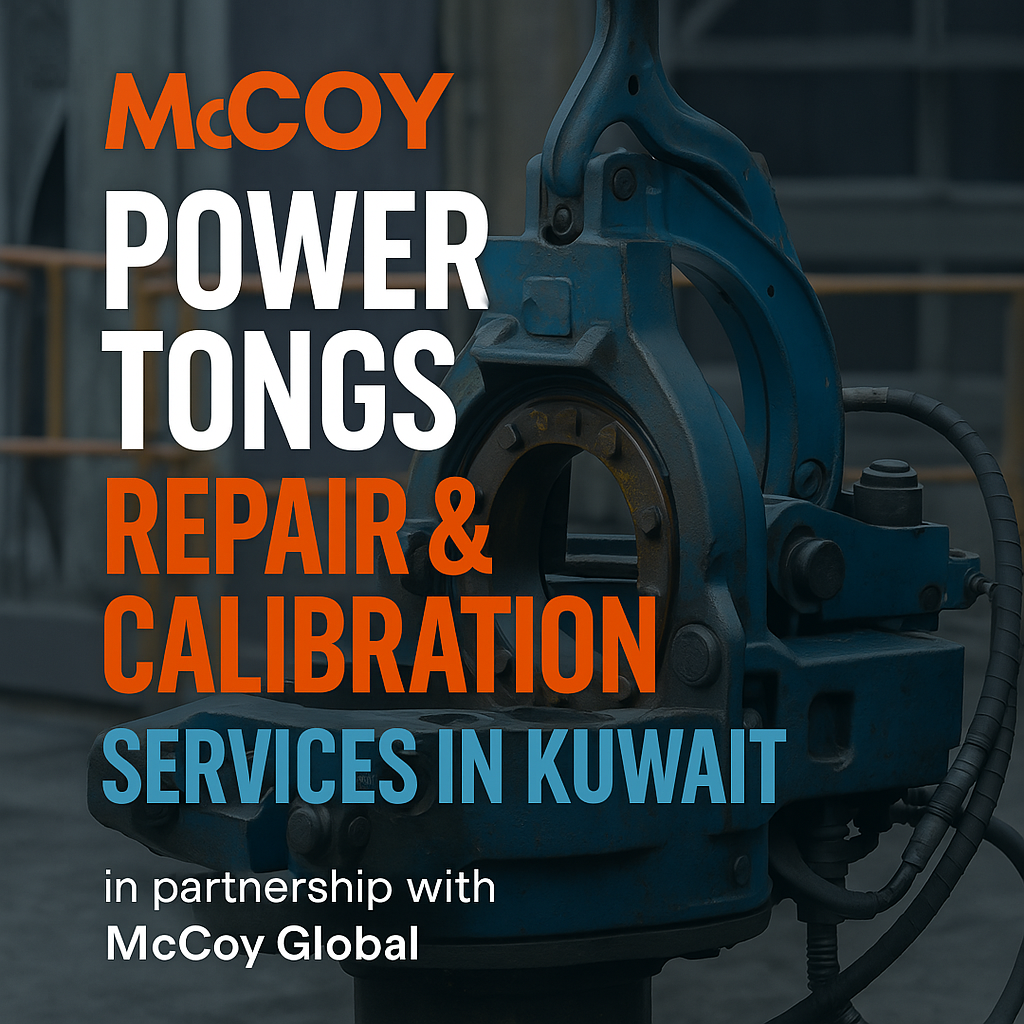 McCoy Power Tongs Repair & Calibration Services in Kuwait | KGH